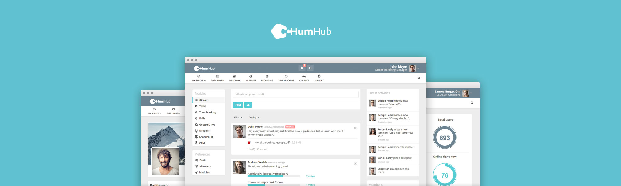 HumHub, un réseau social open-source - Mrweb HumHub, un réseau social open-source - Mrweb